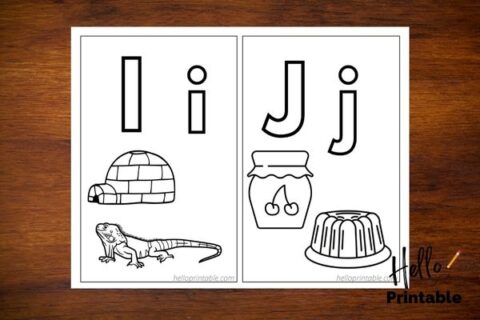 Alphabets Flashcards Printable - helloprintable.com