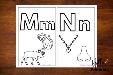 Alphabets Flashcards Printable - helloprintable.com